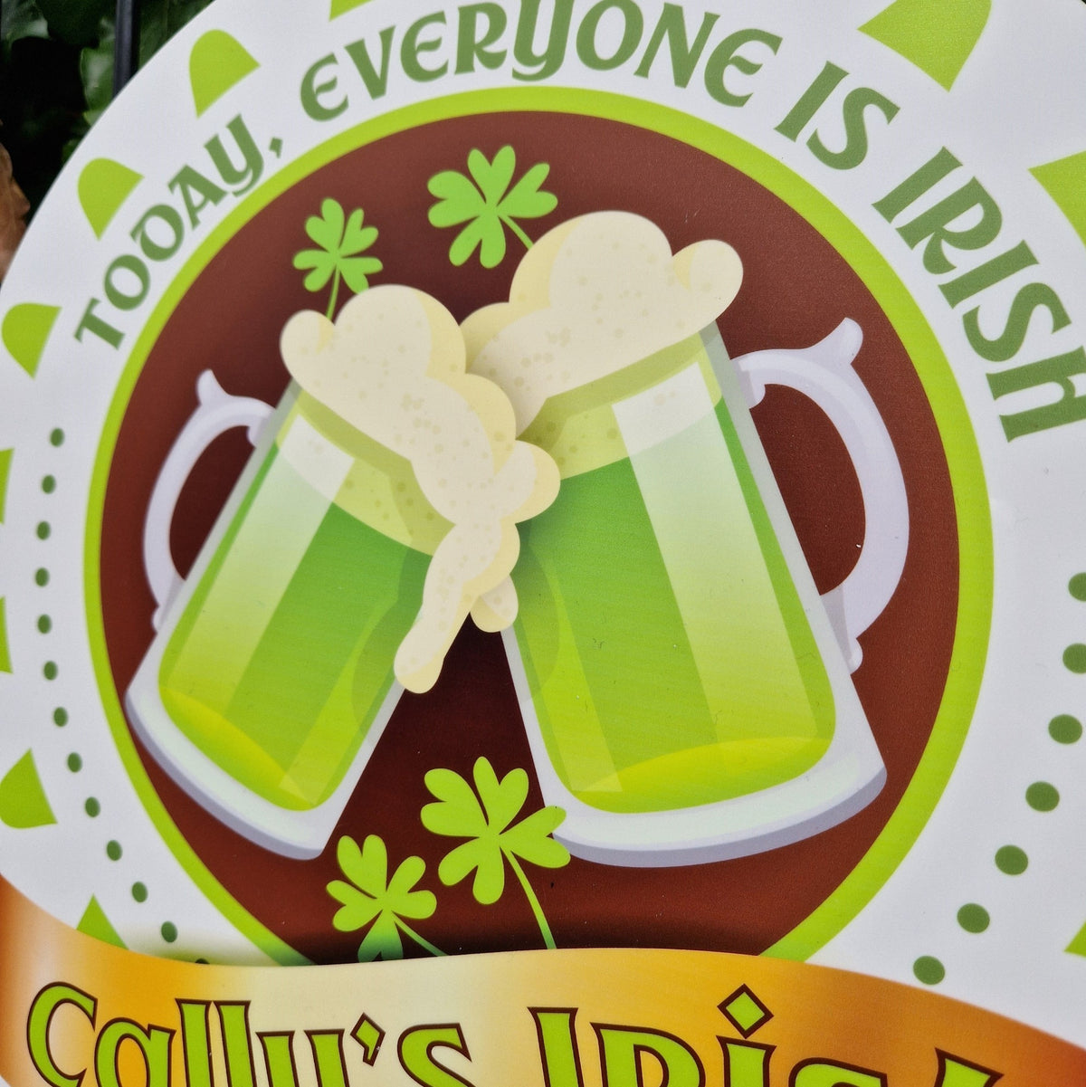 Personalised Irish Bar Sign | Home Bar Decor | Pub Shed Gifts | Oh So ...